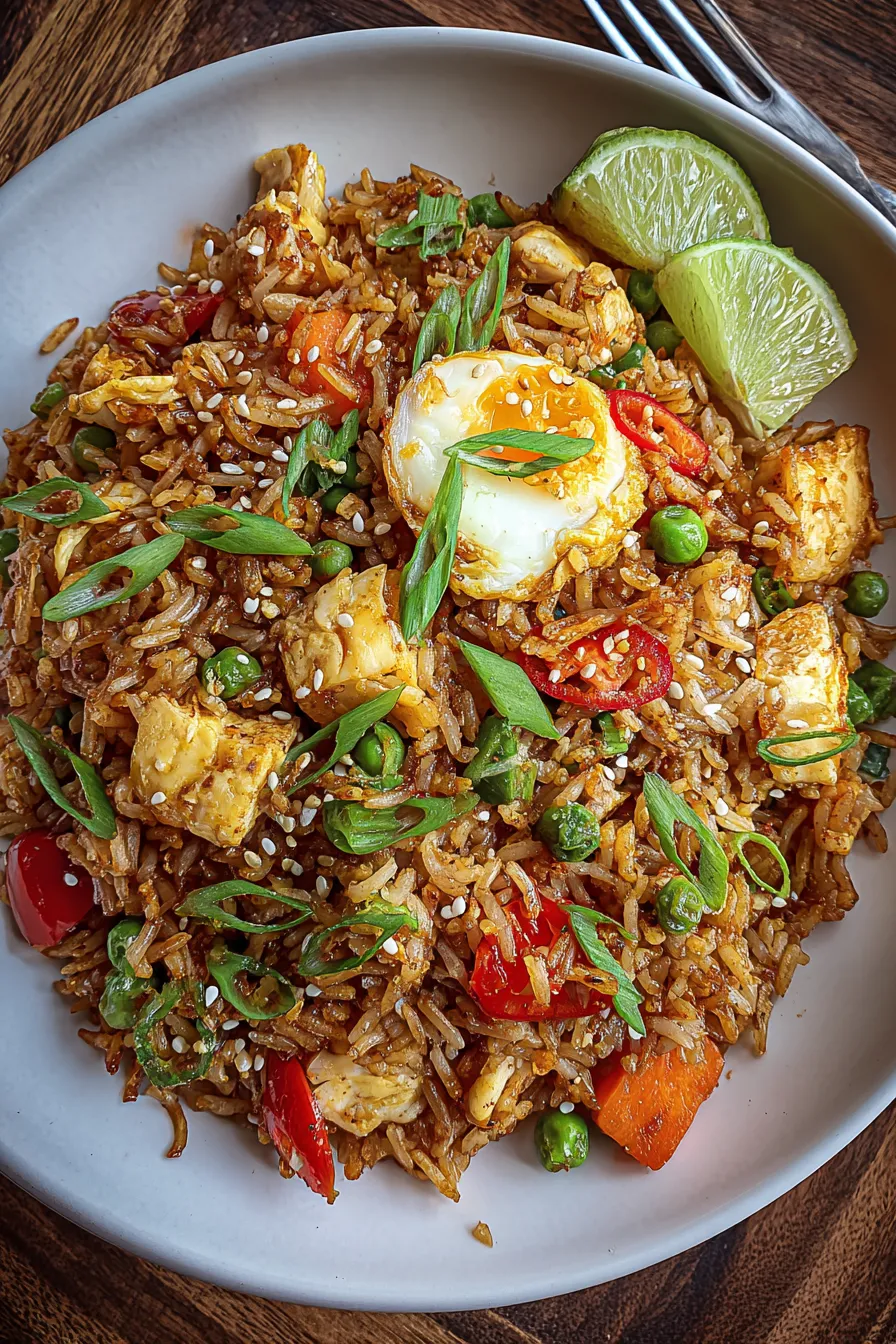 Spicy Asian Stir-Fried Rice – Simple And Class
